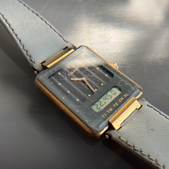 Tissot | Accessories | Tissot Two Timer Swiss Quartz Digital Mens ...